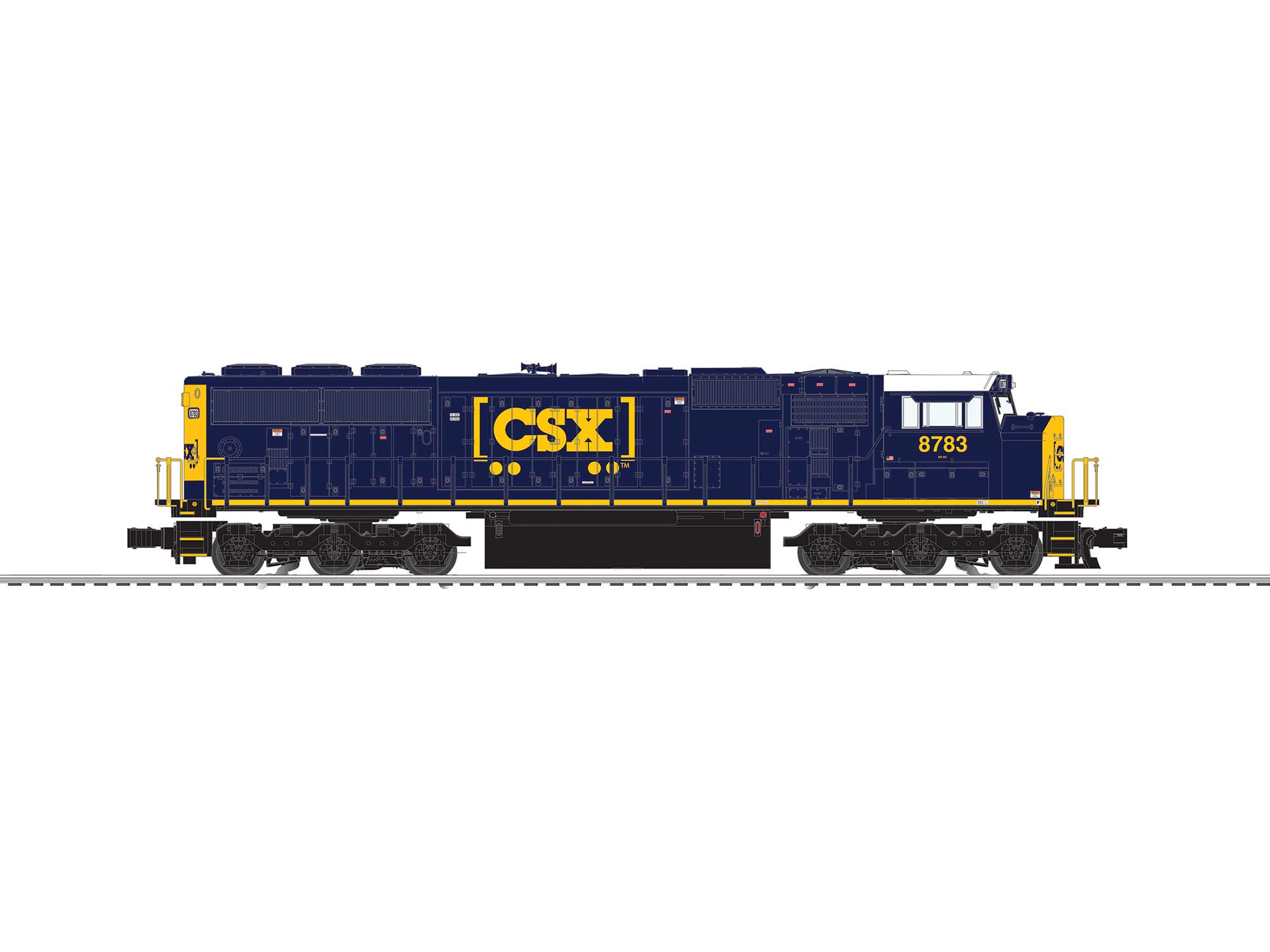 CSX SD60M #8783